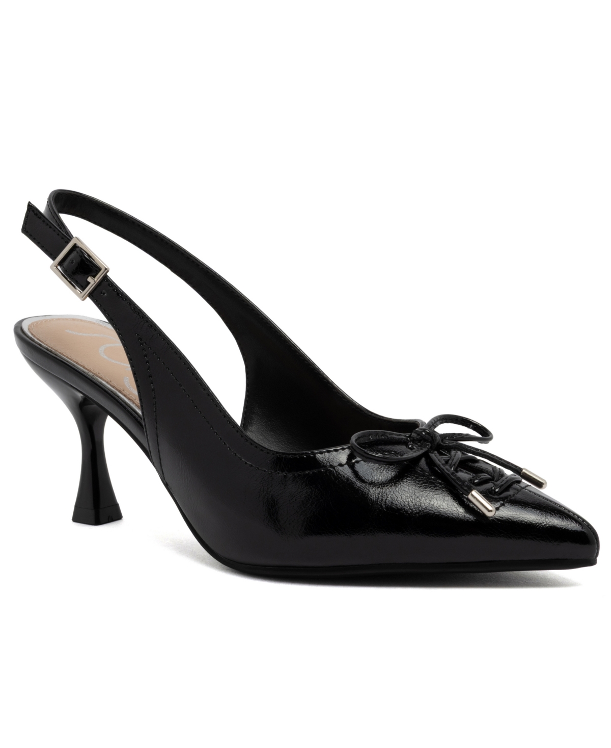 Click here for Sugar Womens Dazzy Slingback Pointed Toe Pumps - B... prices