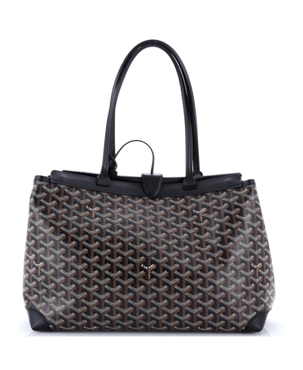 Click here for Pre-Owned Goyard Pm Bellechasse Bag Coated Canvas... prices