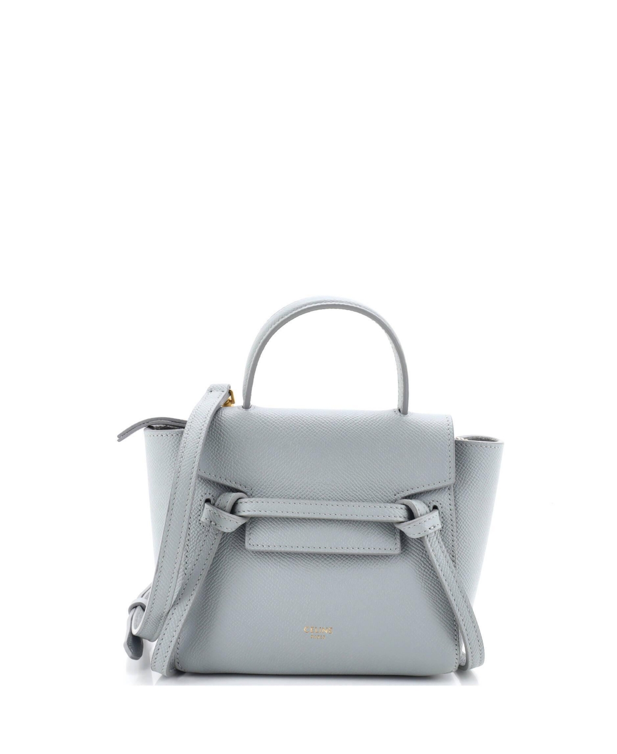 Click here for Pre-Owned Celine Pico Belt Bag Textured Leather -... prices