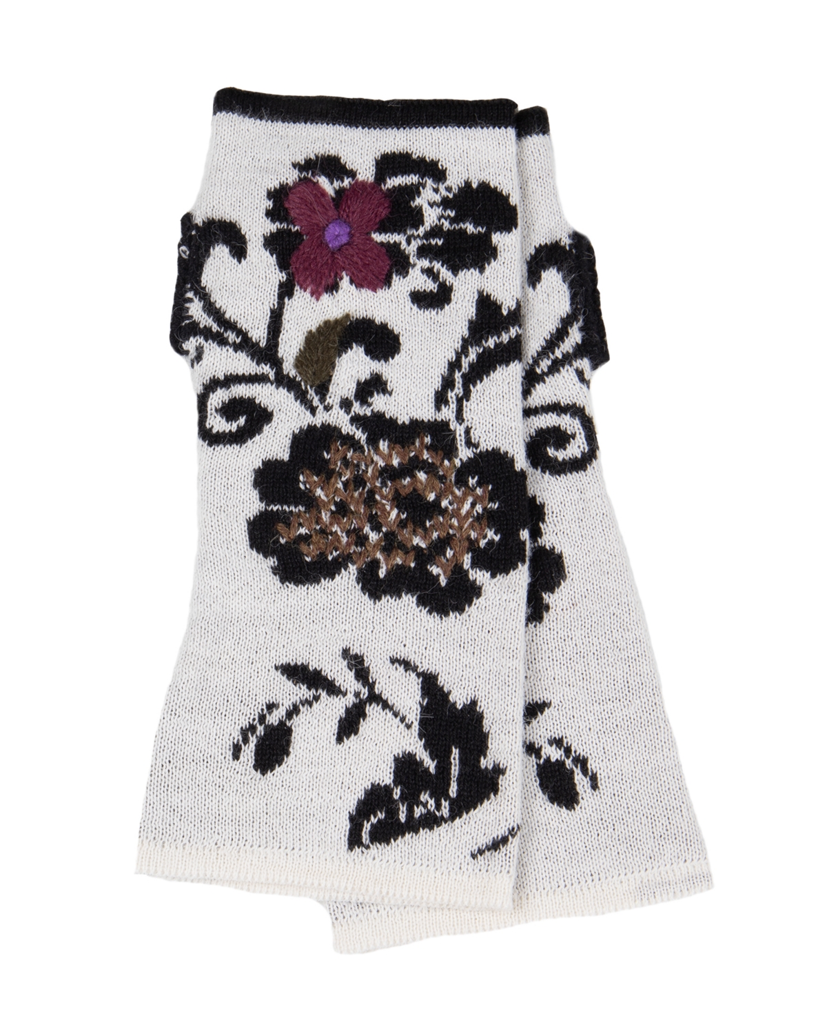 Click here for Simply Natural Melia Alpaca Handwarmer Gloves - Wh... prices
