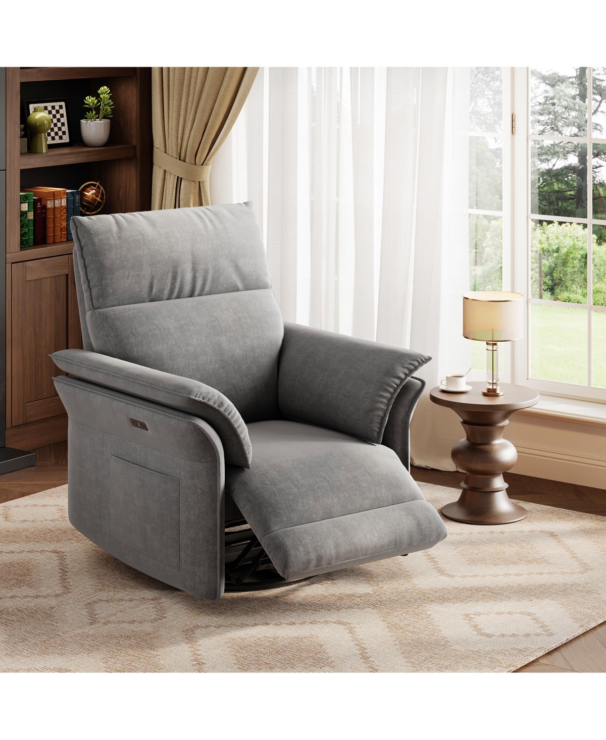 Click here for homfan Recliner Chair  360degree(s) Swivel Rocker... prices