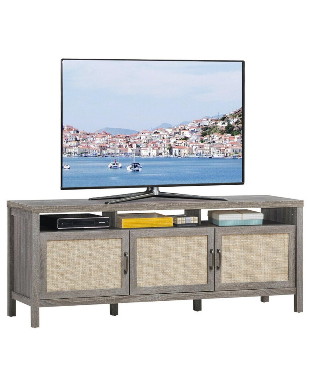 Click here for Gouun 62 in Entertainment Media Console with Ratta... prices