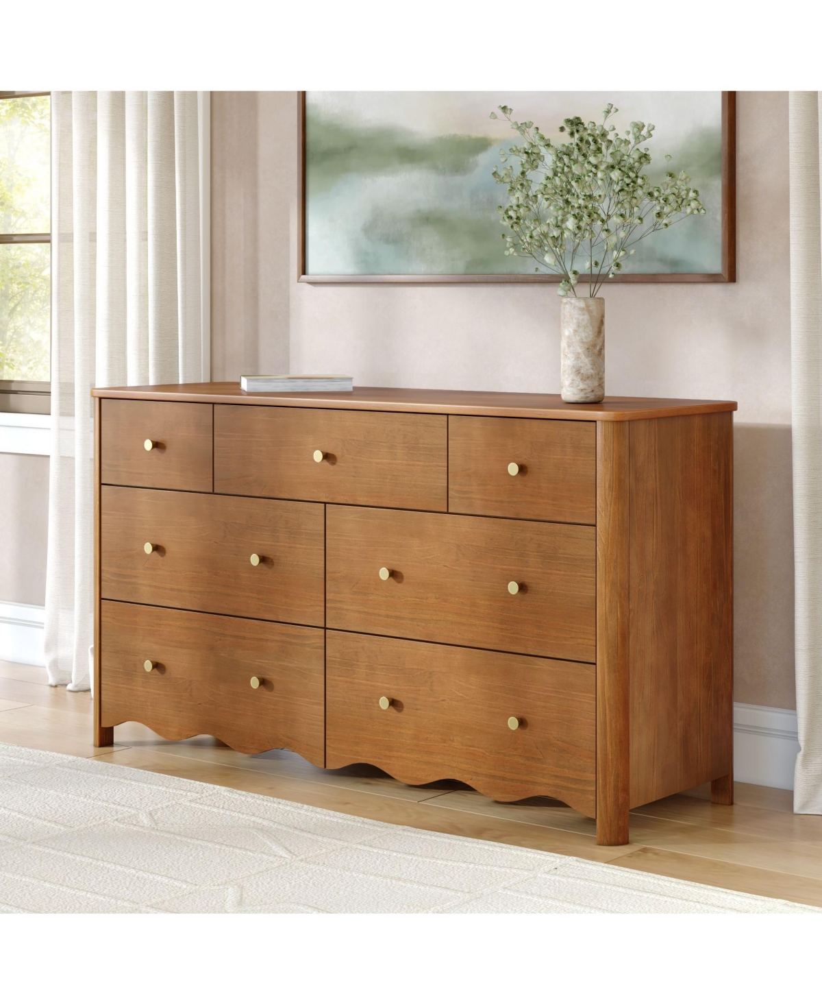 Click here for Plank+Beam Sutton 7 Drawer Dresser - Pecan prices
