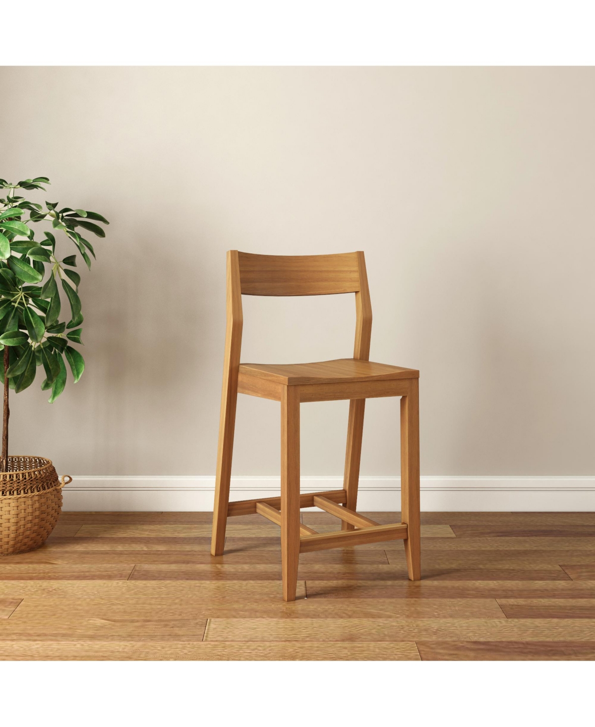 Click here for Plank+Beam 38 Inch Counter Height Chair  Solid Woo... prices