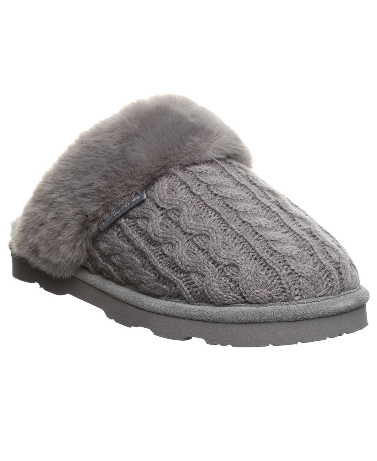 Click here for Bearpaw Womens Rumie Cable Knit Slip-On Slippers -... prices