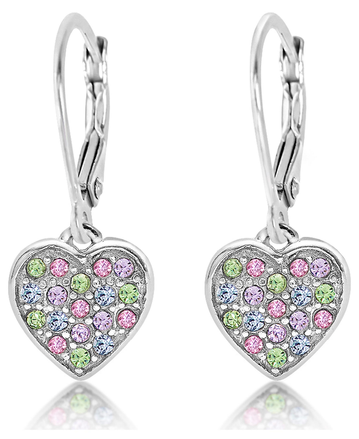 Click here for Chanteur Kids Heart Hypoallergenic Earrings for Gi... prices
