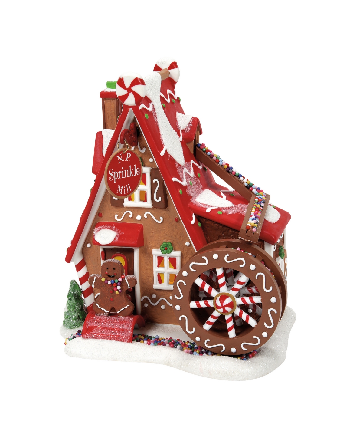 Click here for Department 56 North Pole Village Sprinkle Mill Fig... prices