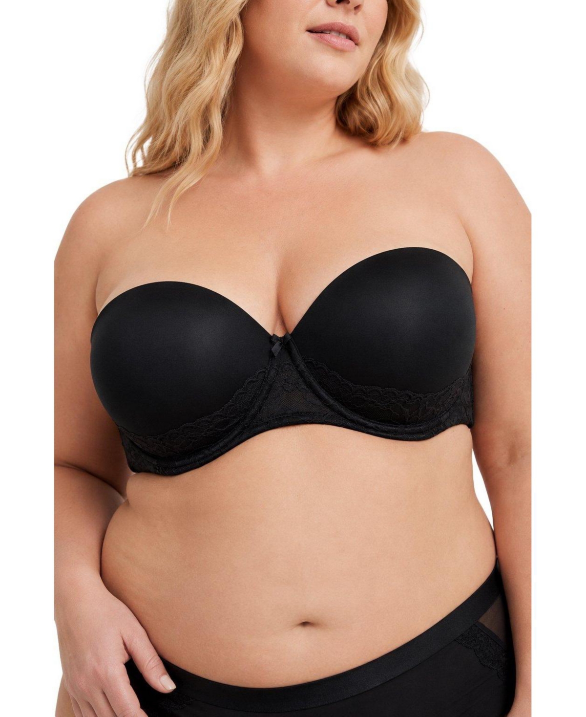 Click here for Torrid Womens Plus Size Strapless Push-Up Smooth L... prices