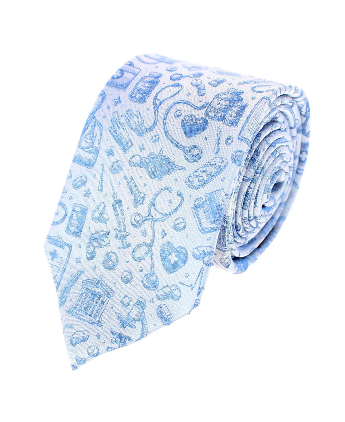 Click here for Trafalgar Mens Medical Alert Silk Novelty Necktie... prices