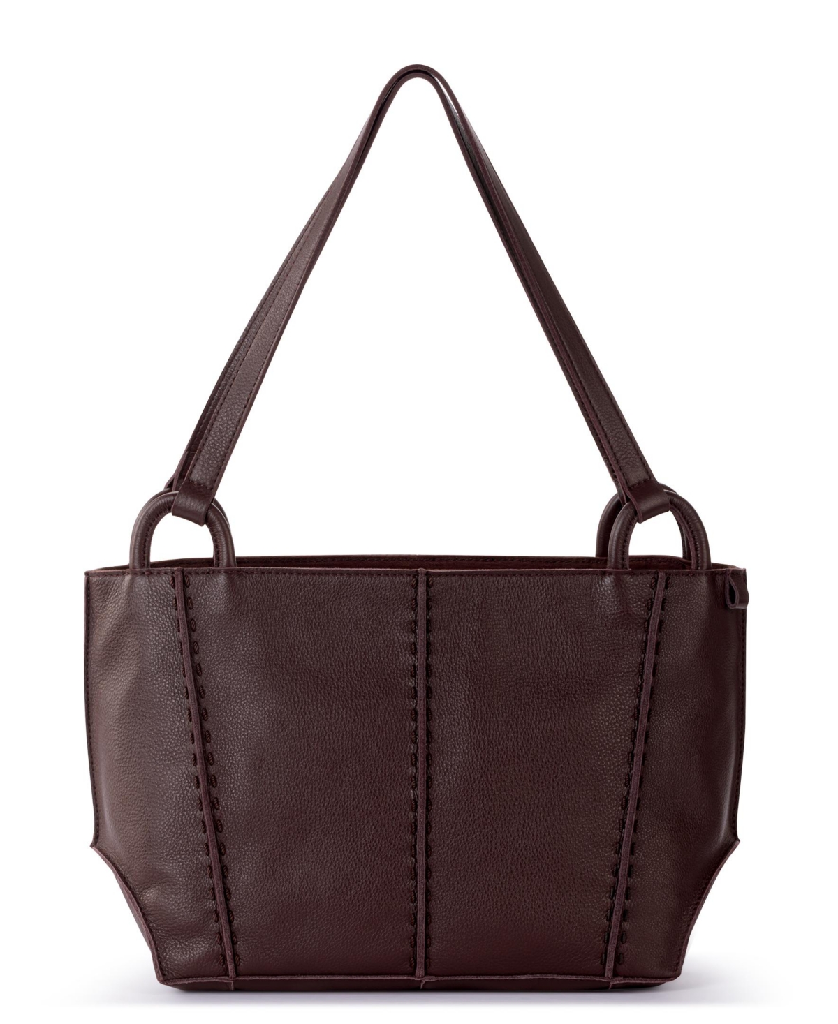 Click here for The Sak Los Feliz Leather Large Satchel Handbag -... prices