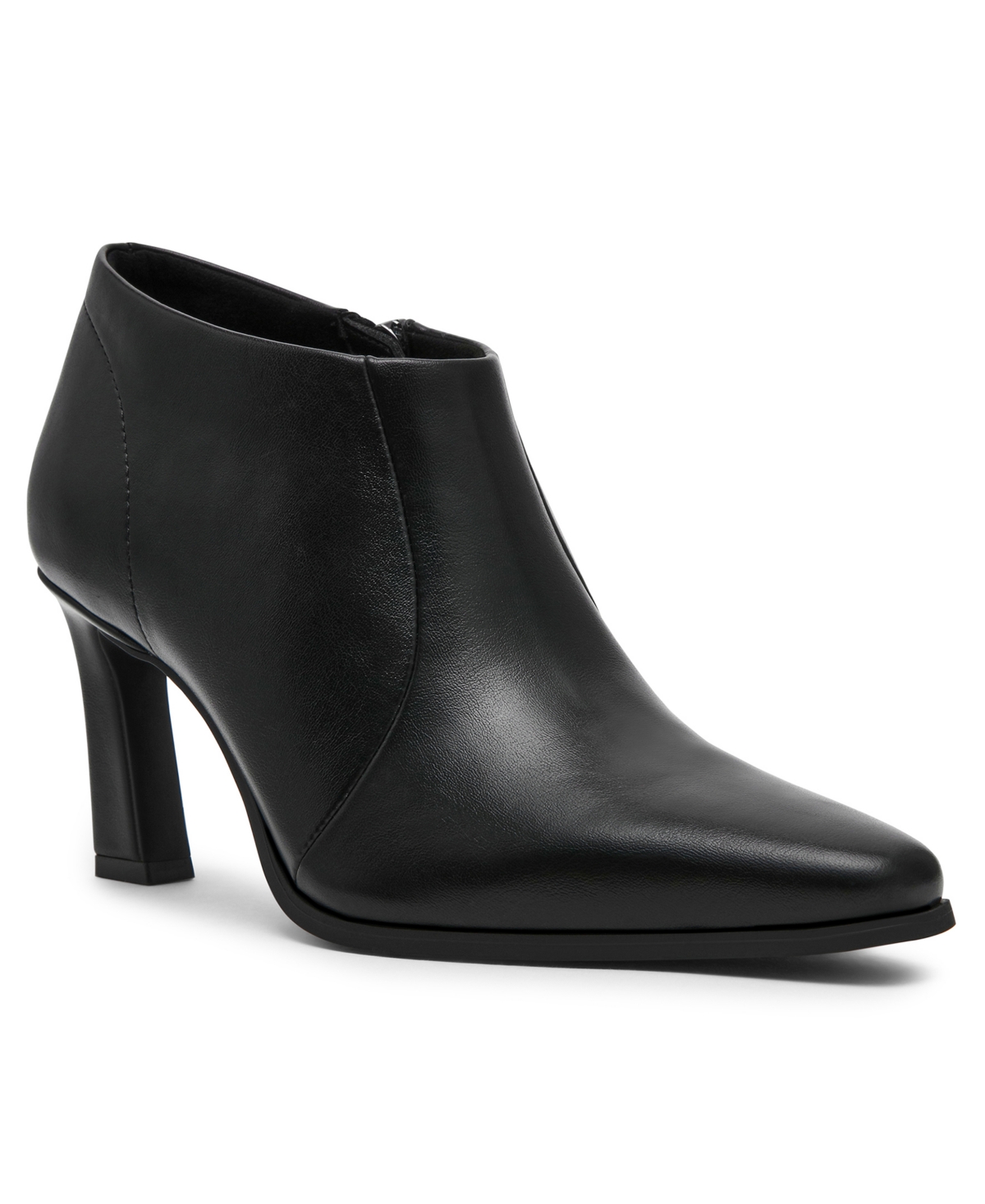 Click here for Anne Klein Womens Crush Zipper Dress Booties - Bla... prices