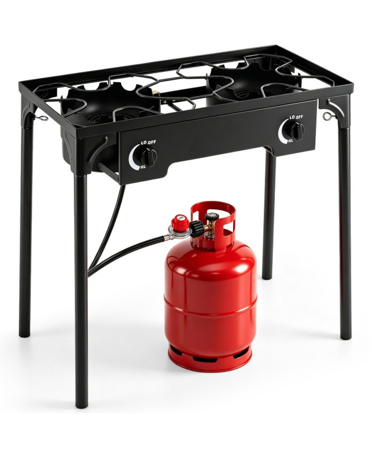 Click here for Hongge 160000 Btu 2 Burner Propane Camping Stove w... prices
