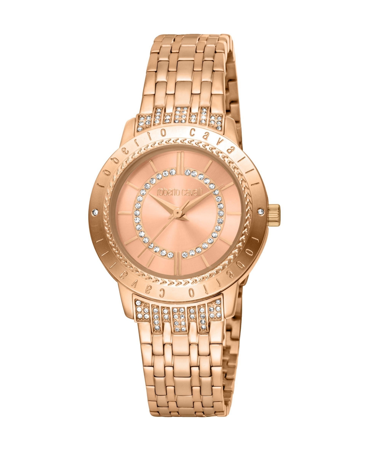Click here for Roberto Cavalli Womens Glam Quartz Ip Stainless St... prices