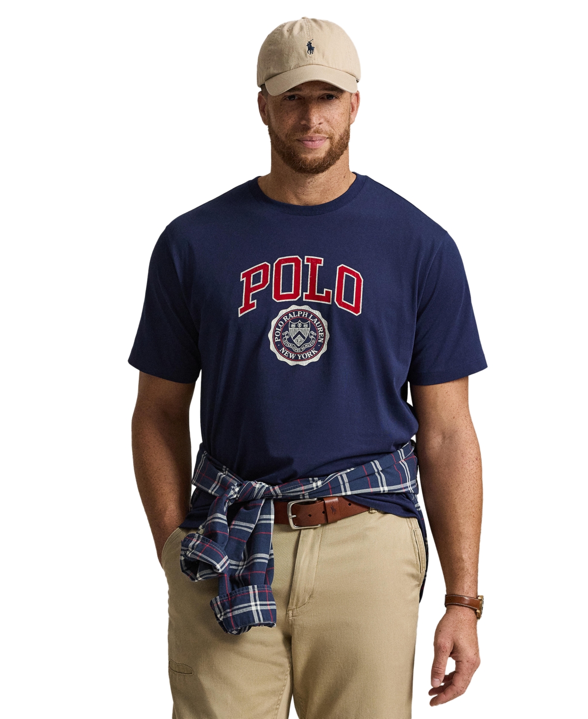 Click here for Polo Ralph Lauren Mens Big & Tall Logo Jersey T-Sh... prices