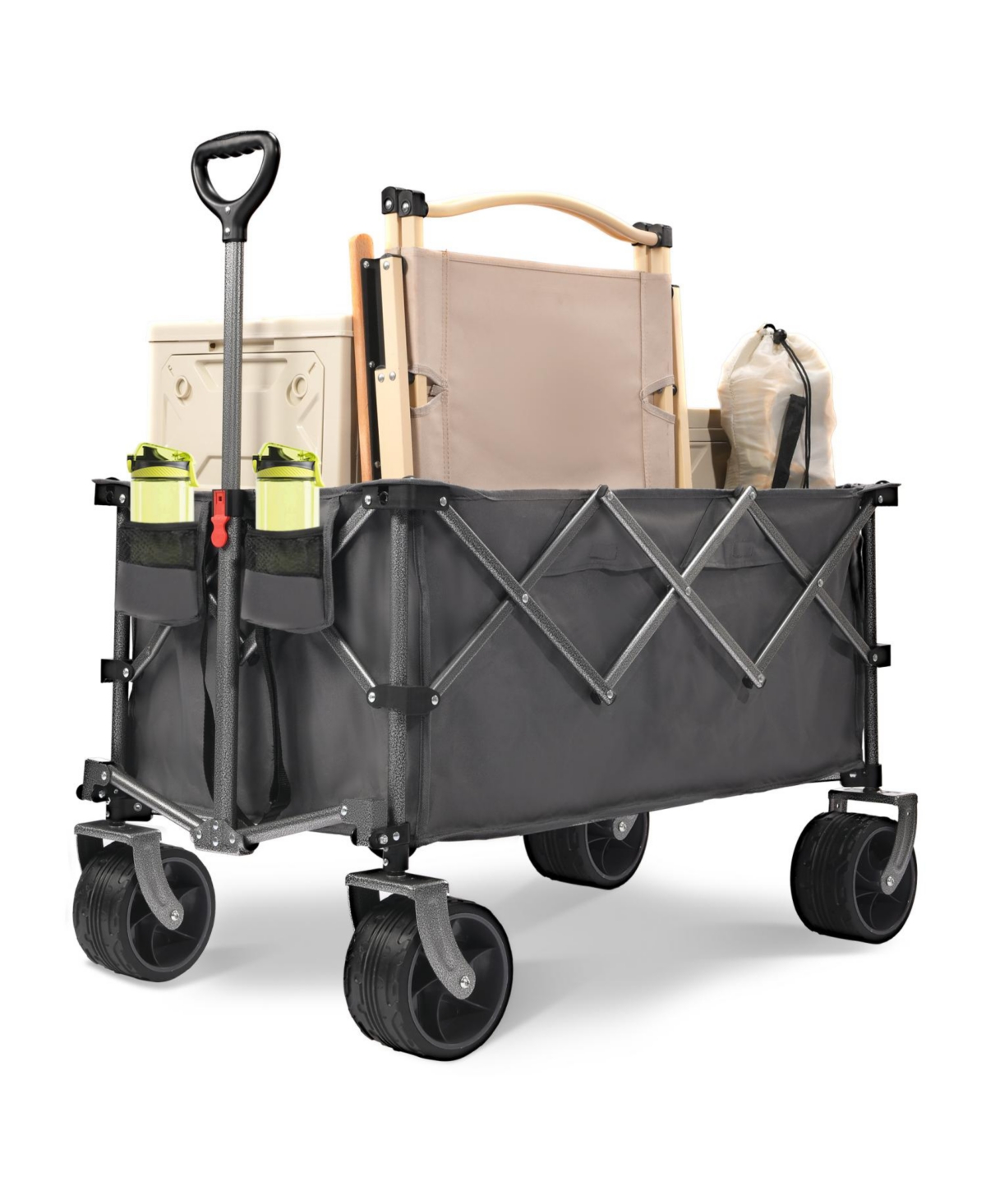 Click here for ECHTPeak 400L Collapsible Wagon  Beach with Big Wh... prices