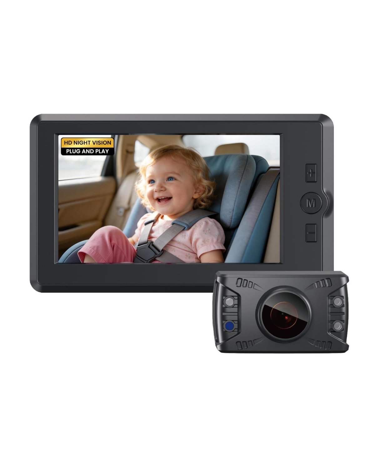 Click here for Grownsy Baby Car Camera - Black prices