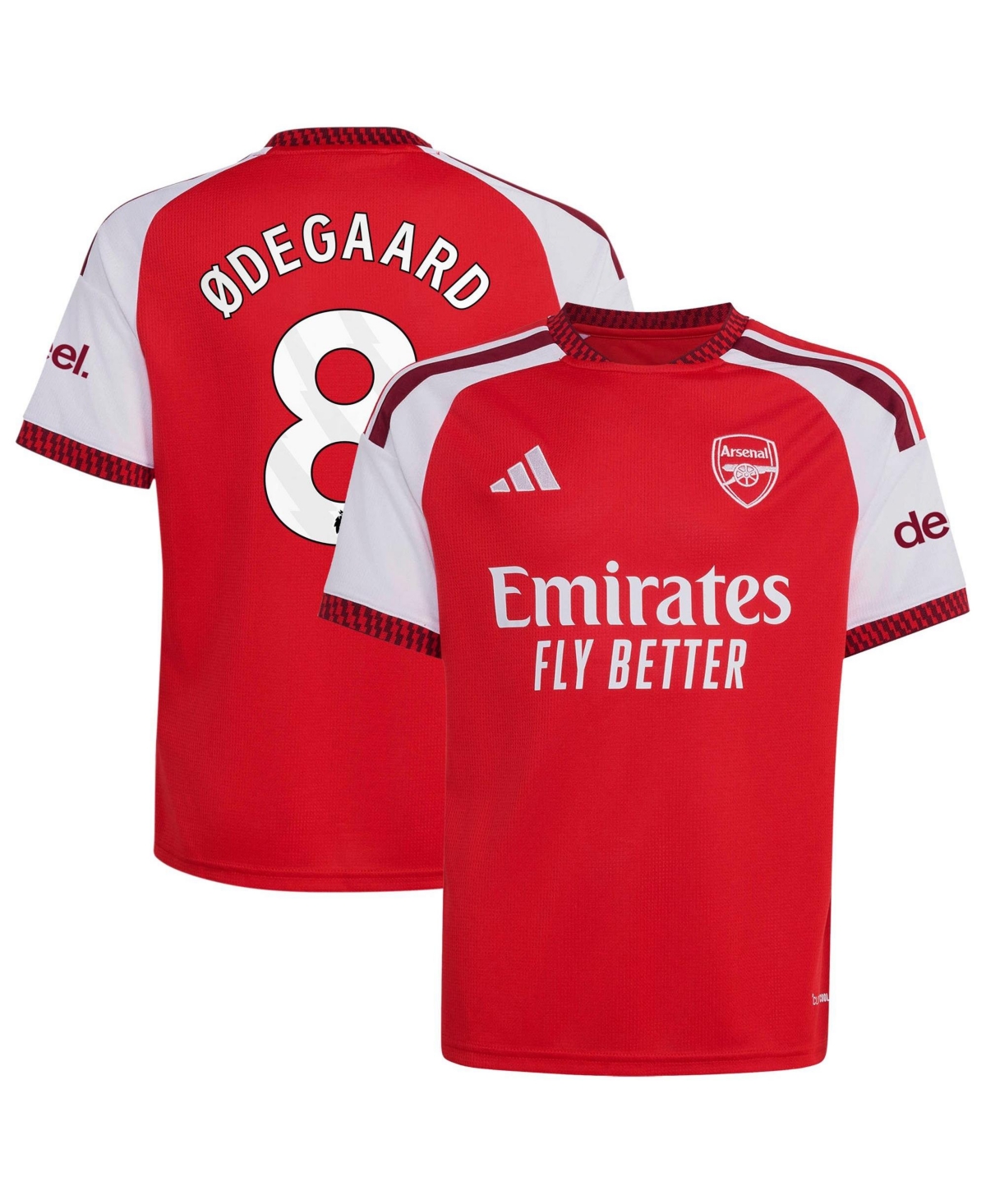 Click here for Adidas Big Boys and Girls Martin Ãdegaard Red Ars... prices