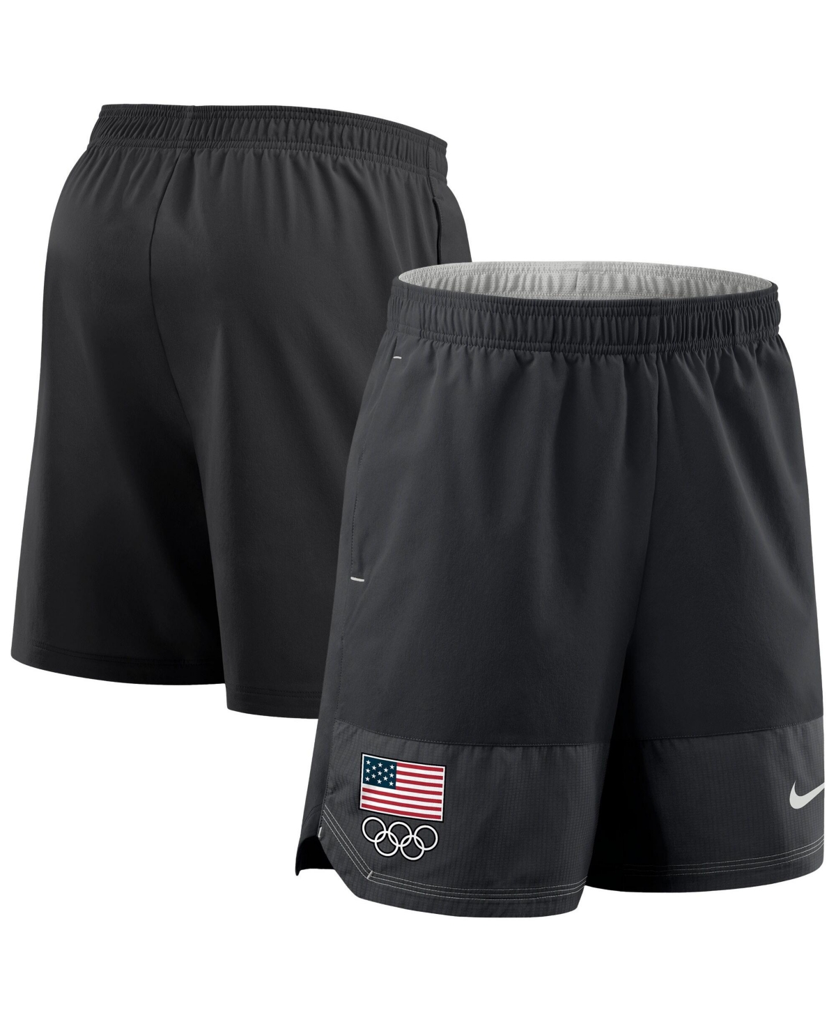 Click here for Nike Mens Black Team Usa Dri-fit Woven Shorts - Bl... prices