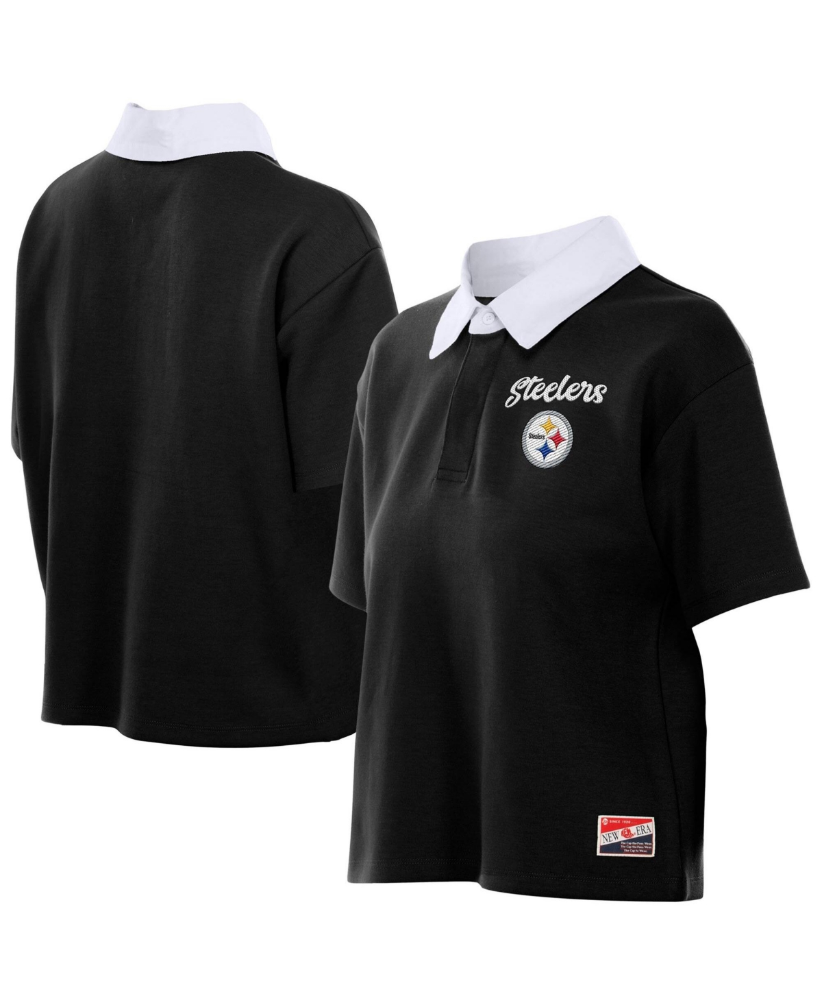 Click here for New Era Womens Pittsburgh Steelers Boxy Cropped Po... prices