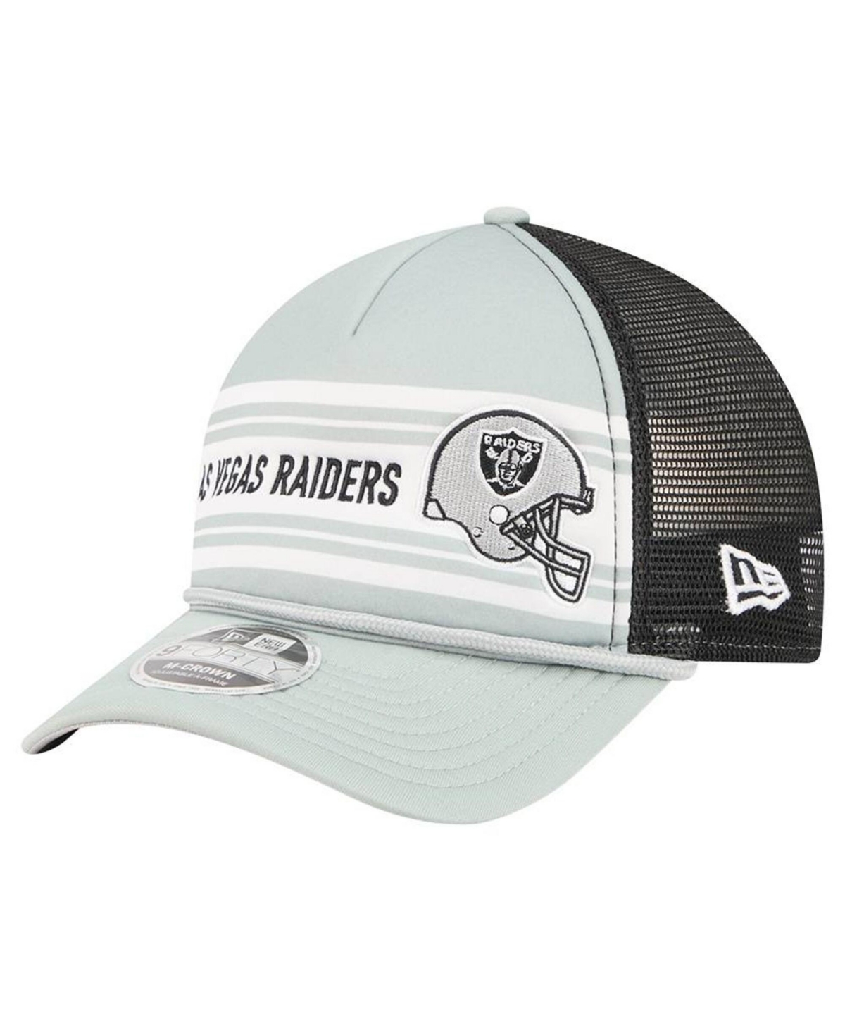 Click here for New Era Mens Silver Las Vegas Raiders Linear A-Fra... prices
