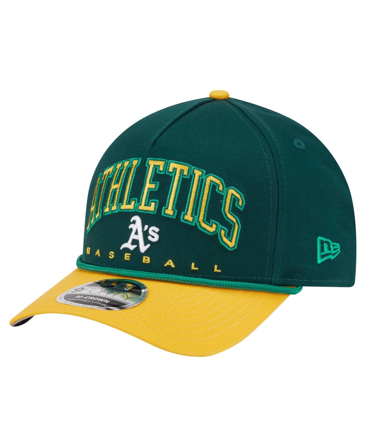Click here for New Era Mens Green/Gold Athletics Arch 9FORTY A-Fr... prices