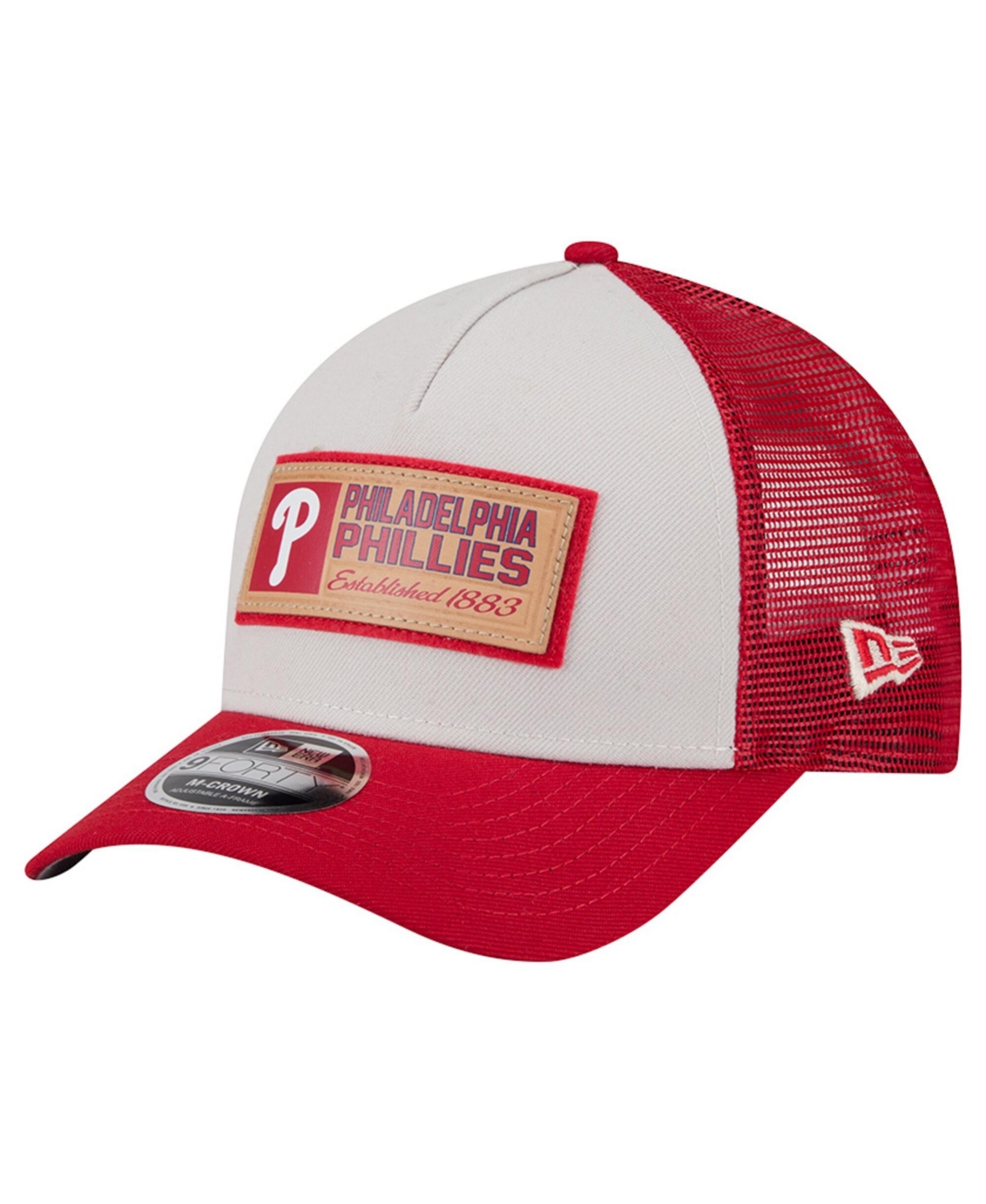 Click here for New Era Mens Stone/Red Philadelphia Phillies Text... prices