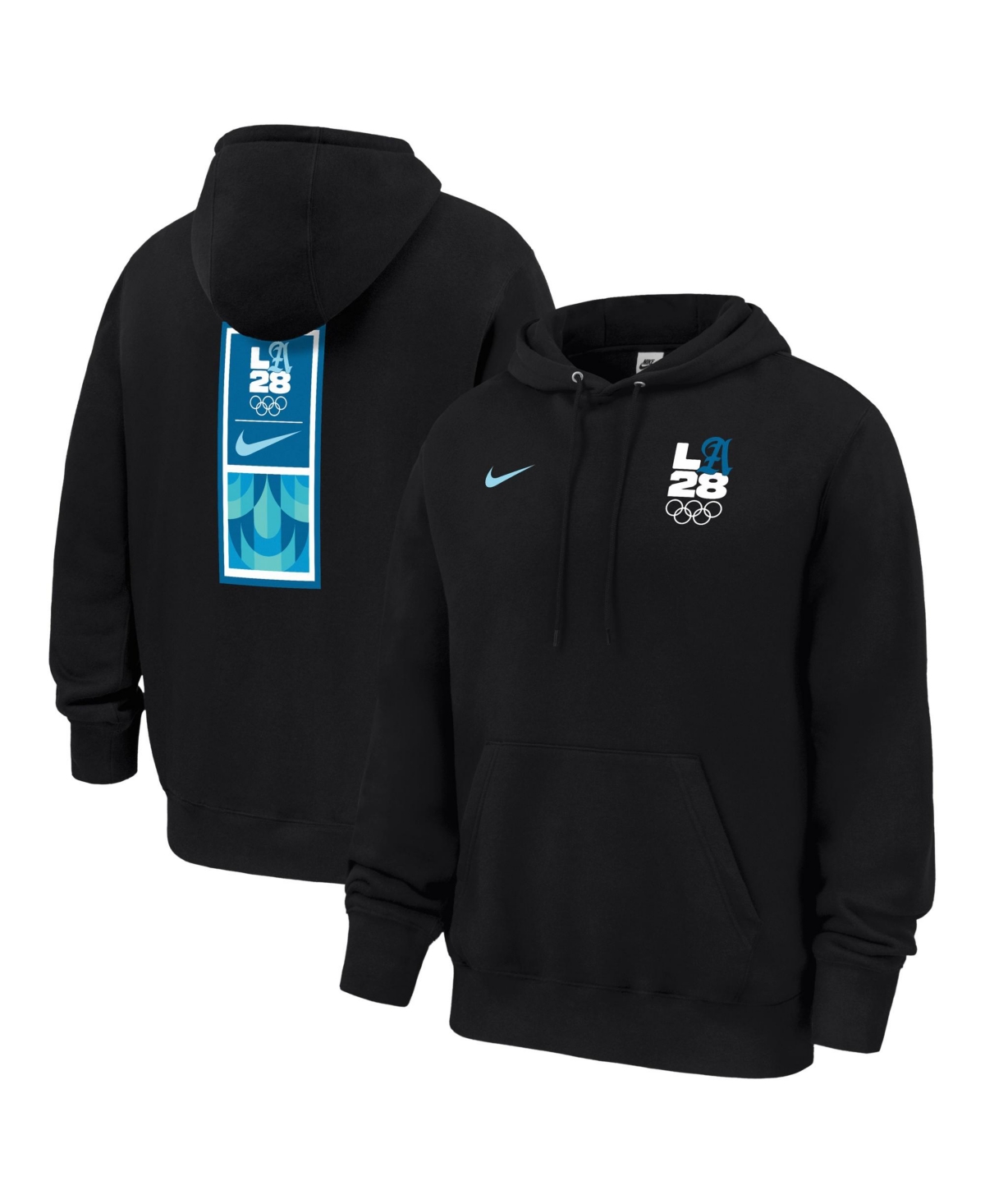 Click here for Nike Mens Black LA28 Superbloom Club Fleece Hoodie... prices