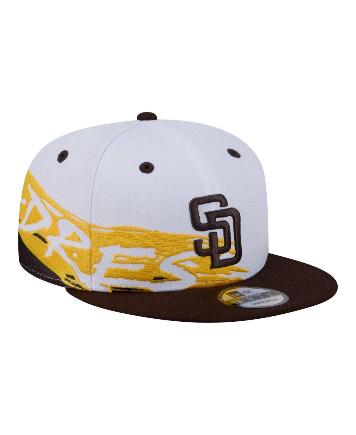 Click here for New Era Mens White/Brown San Diego Padres 9FIFTY S... prices