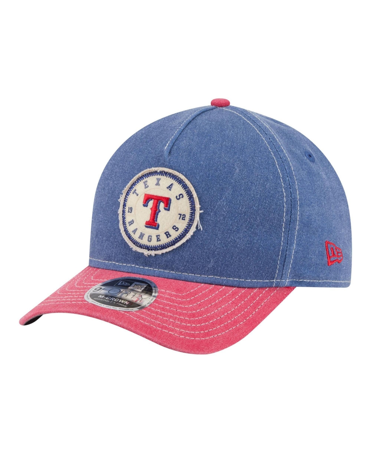 Click here for New Era Mens Royal/Red Texas Rangers Felt M-Crown... prices