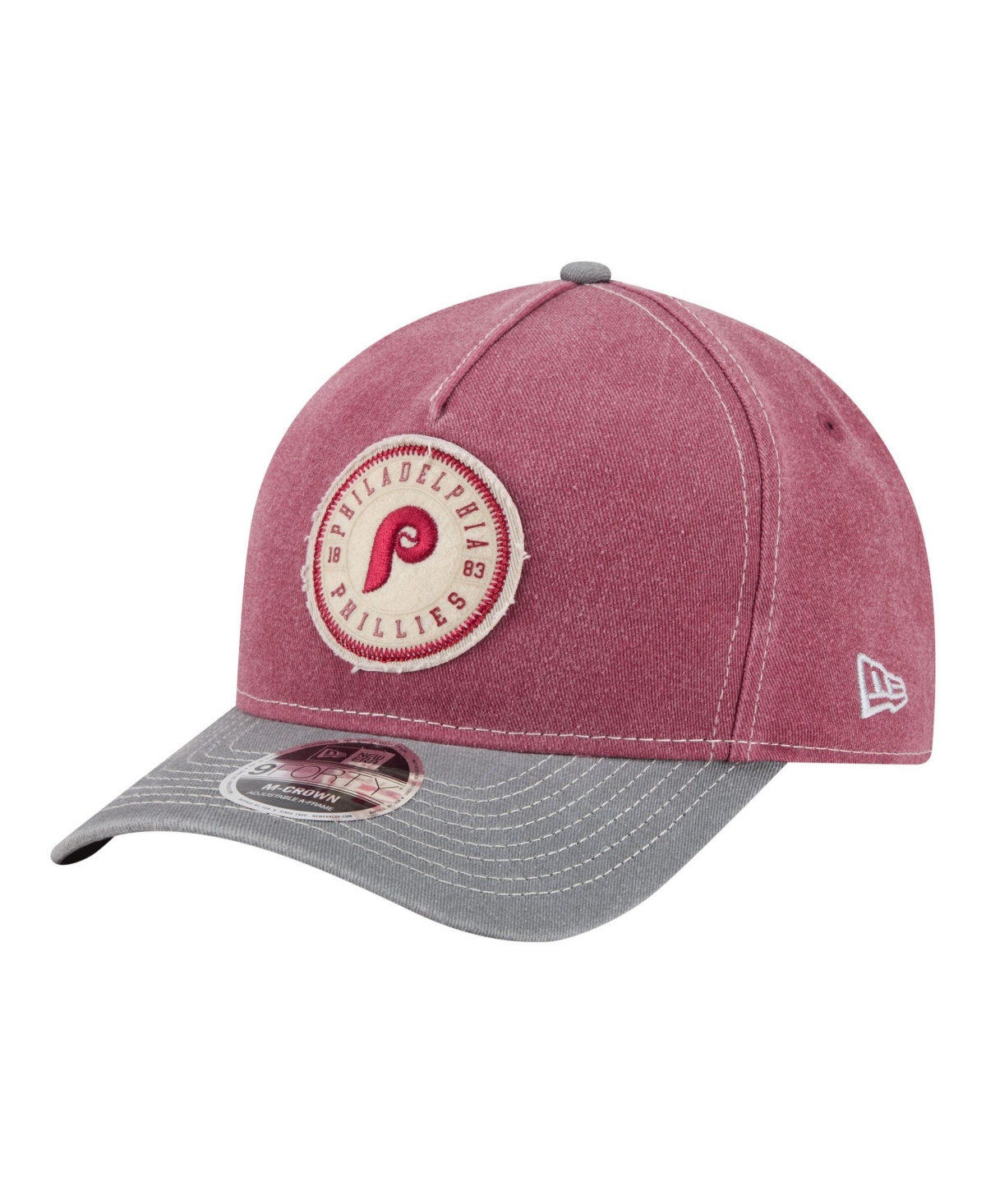 Click here for New Era Mens Burgundy/Gray Philadelphia Phillies F... prices