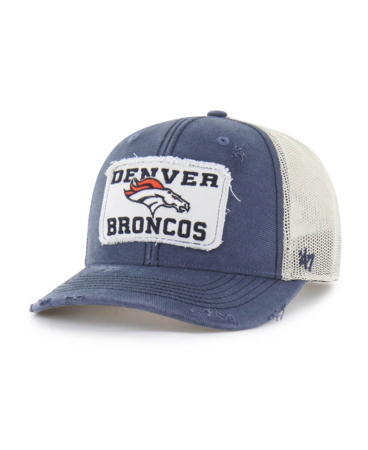 Click here for 47 Brand Mens Navy Denver Broncos Egremont Well-Wo... prices