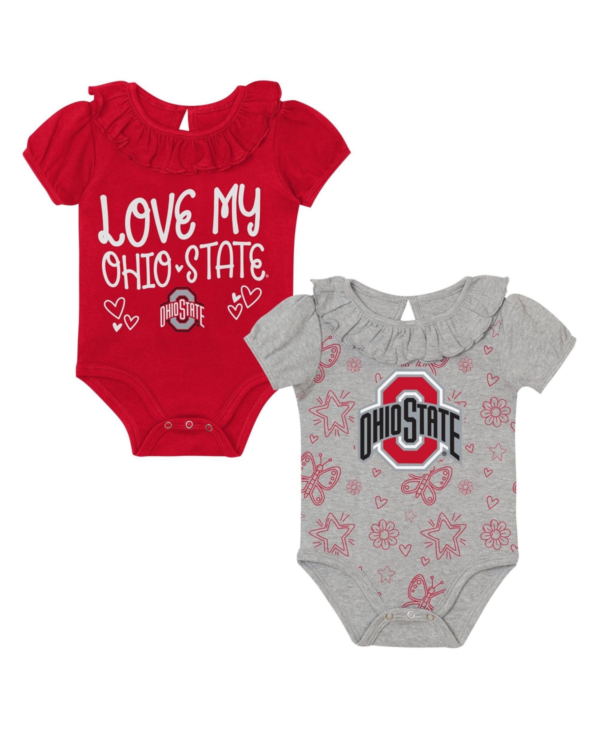 Click here for Outerstuff Baby Boys and Girls Scarlet/Gray Ohio S... prices