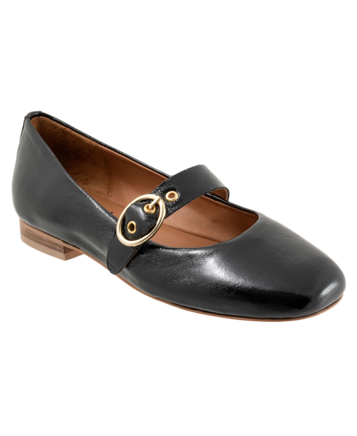 Click here for Softwalk Kassala Flat - Black patent prices