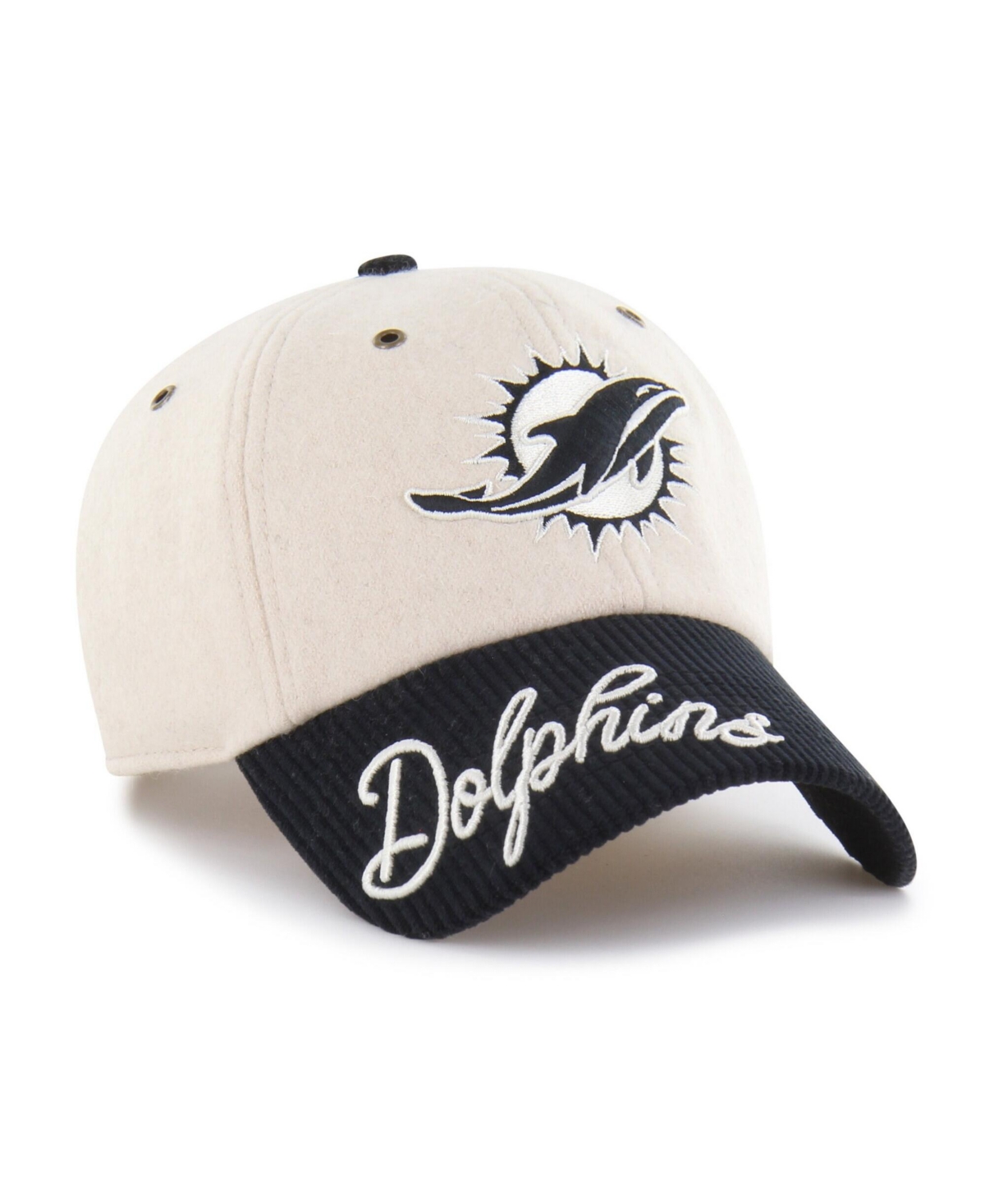 Click here for 47 Brand Womens Natural/Black Miami Dolphins Rope... prices