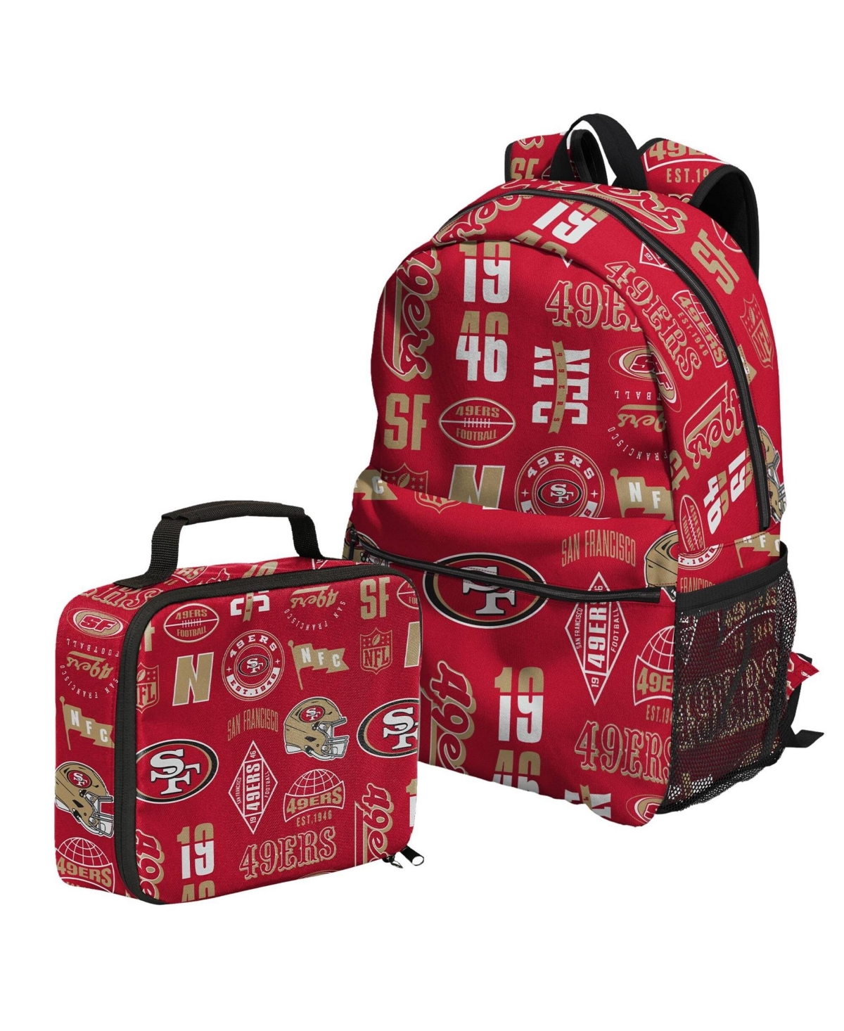 Click here for Outerstuff San Francisco 49ers Backpack and Lunchb... prices
