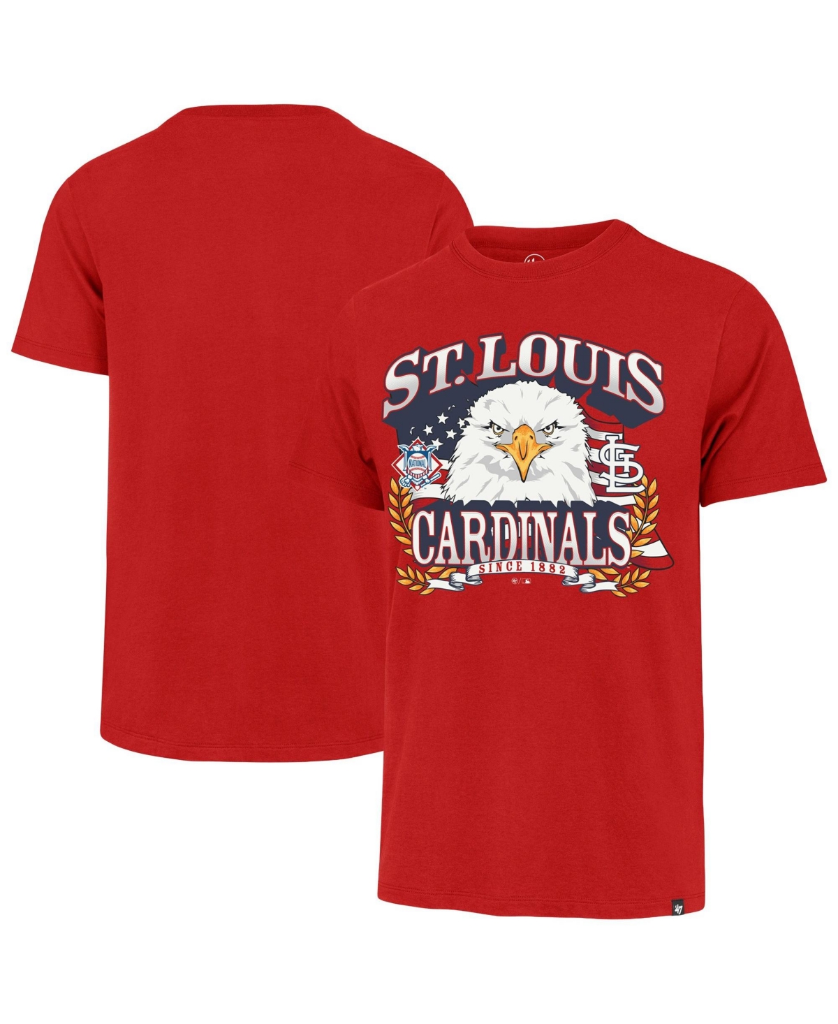 Click here for 47 Brand Mens Red St. Louis Cardinals Americana Ea... prices