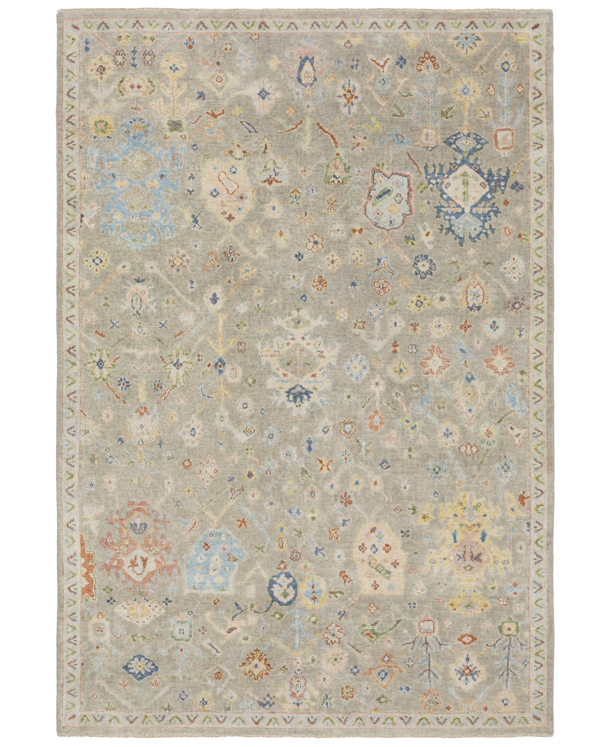 Click here for Oriental Weavers Palace 10309 9x12 Area Rug - Gray prices