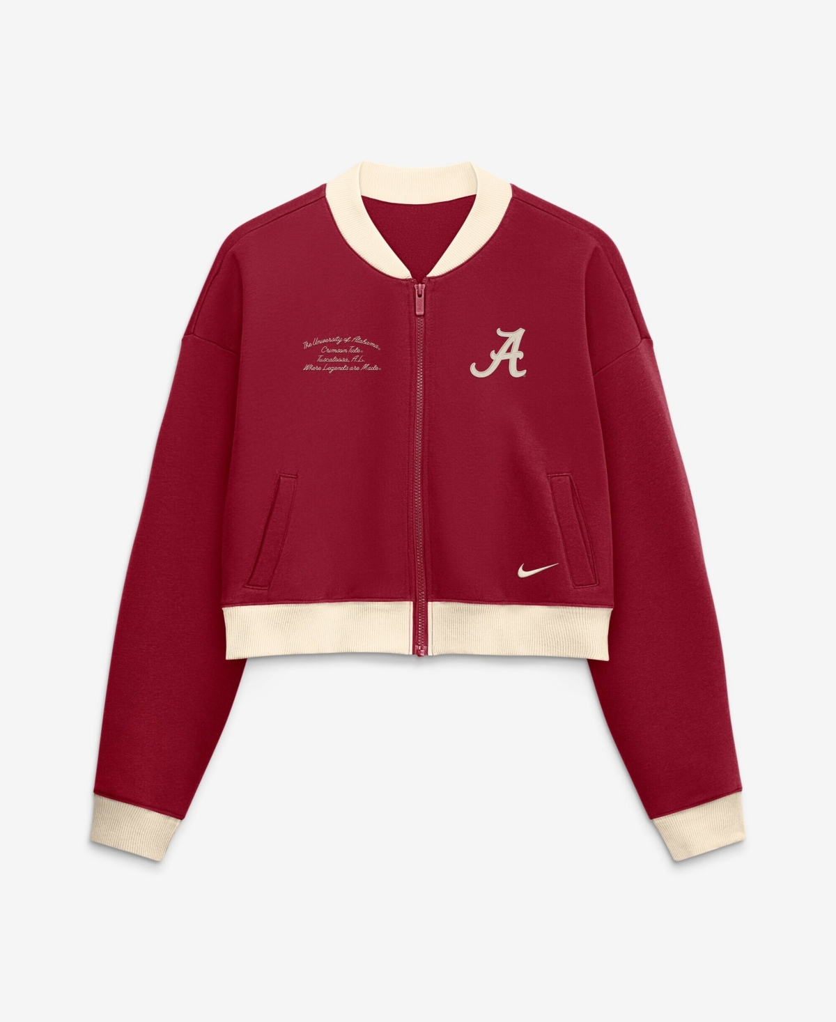 Click here for Nike Womens Alabama Crimson Tide Full-Zip Oversize... prices