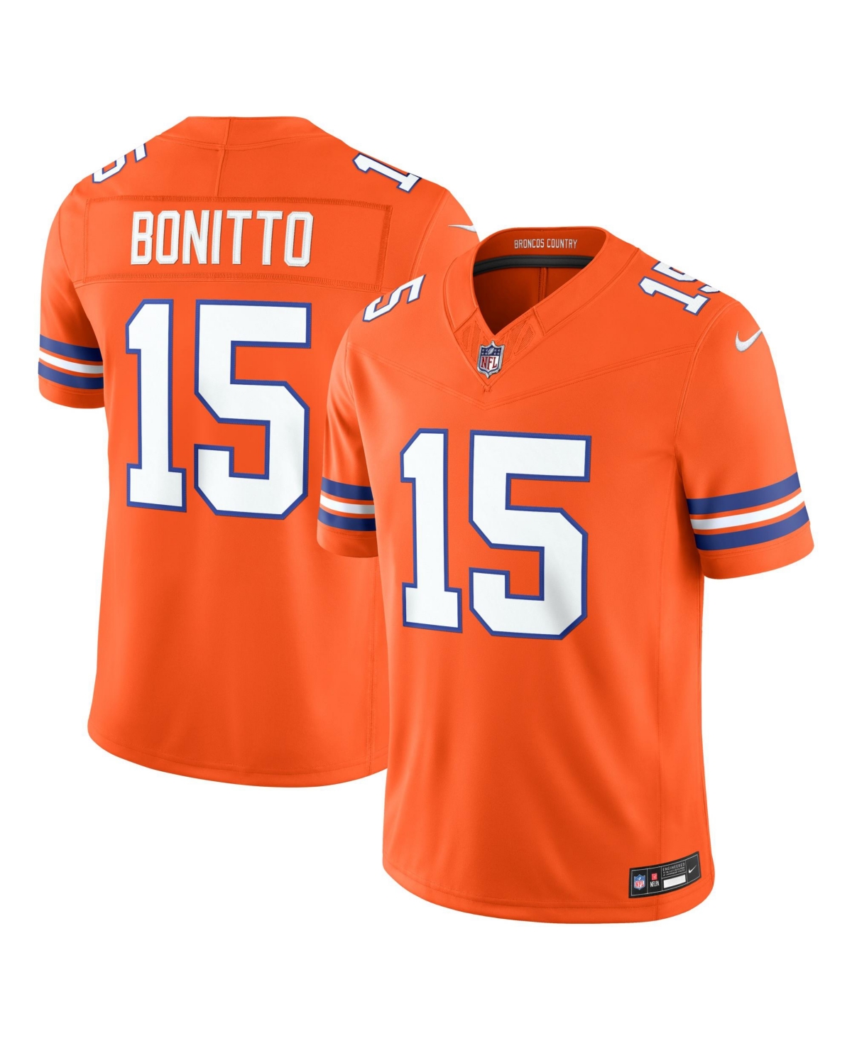 Click here for Nike Mens Nik Bonitto Orange Denver Broncos Altern... prices
