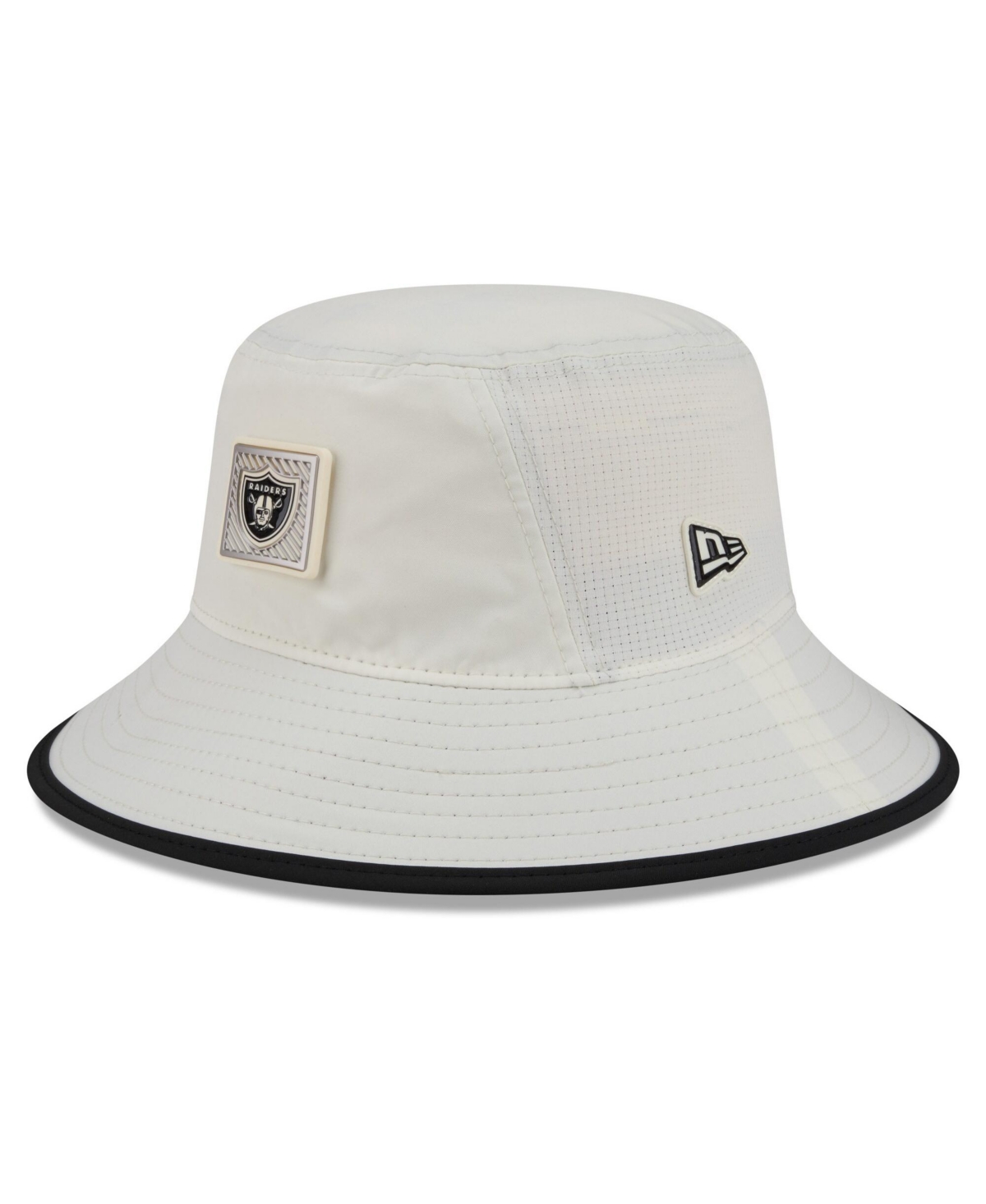Click here for New Era Mens Cream Las Vegas Raiders 2026 Nfl Trai... prices