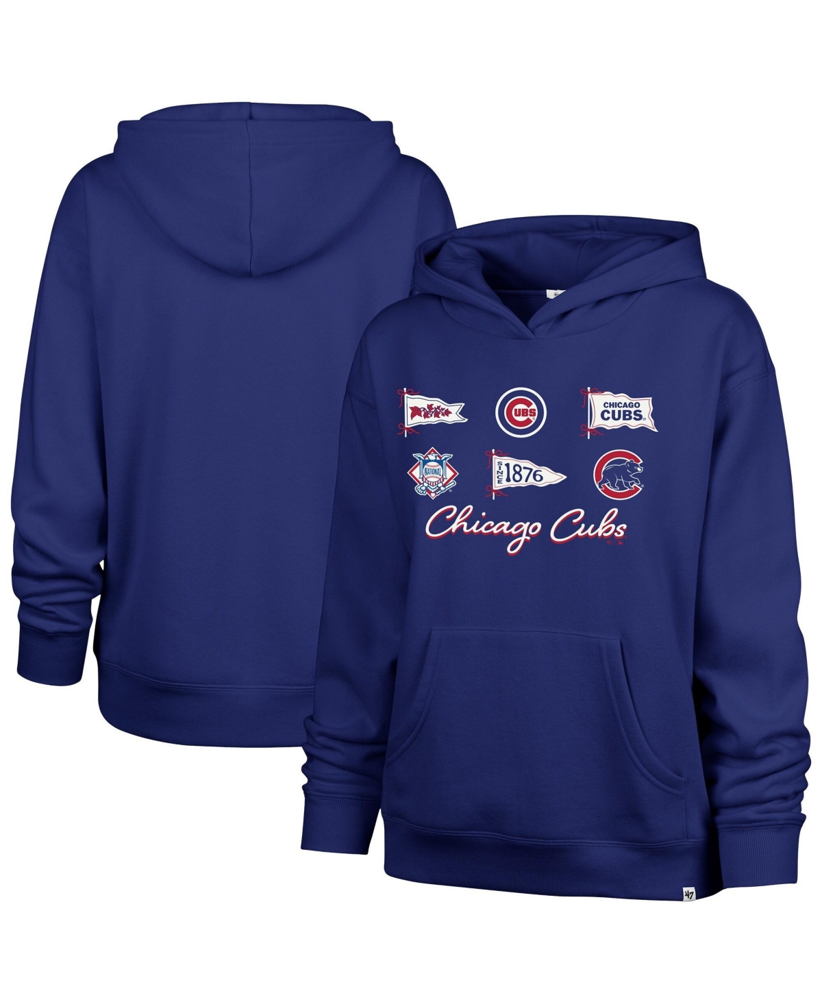 Click here for 47 Brand Womens Chicago Cubs Bow Banners Naomi Gra... prices