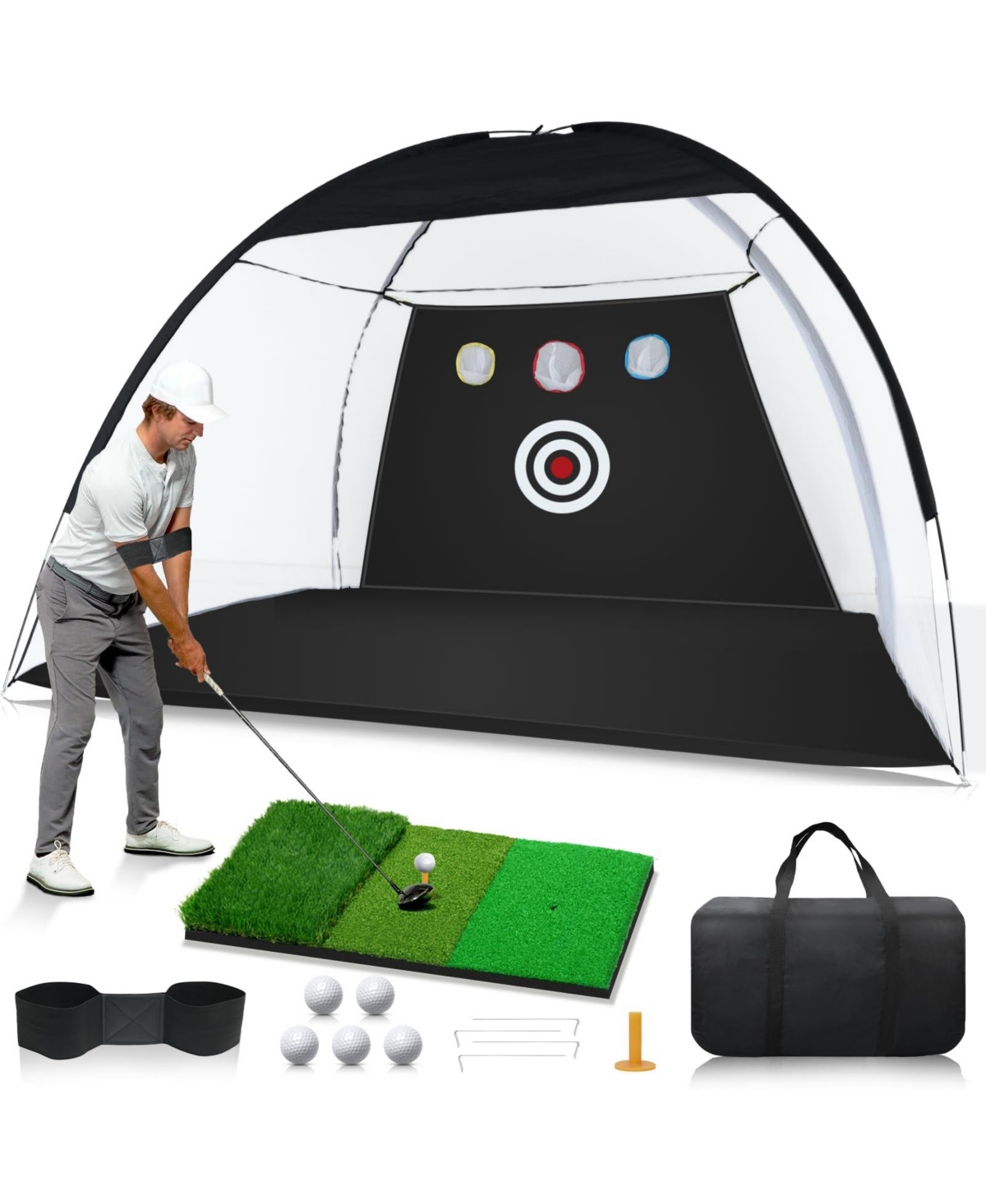 Click here for Aofar Golf Practice Net Hitting Driving Chipping I... prices