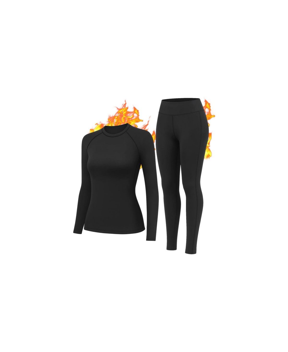 Click here for Piscifun Womens Base Layer Fleece-Lined 4-Way Stre... prices