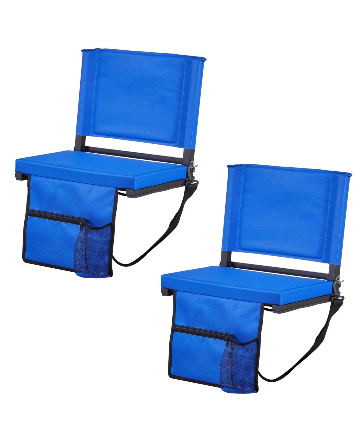 Click here for Hongge Padded Folding Bleacher Seats 2-Pack 17 in... prices