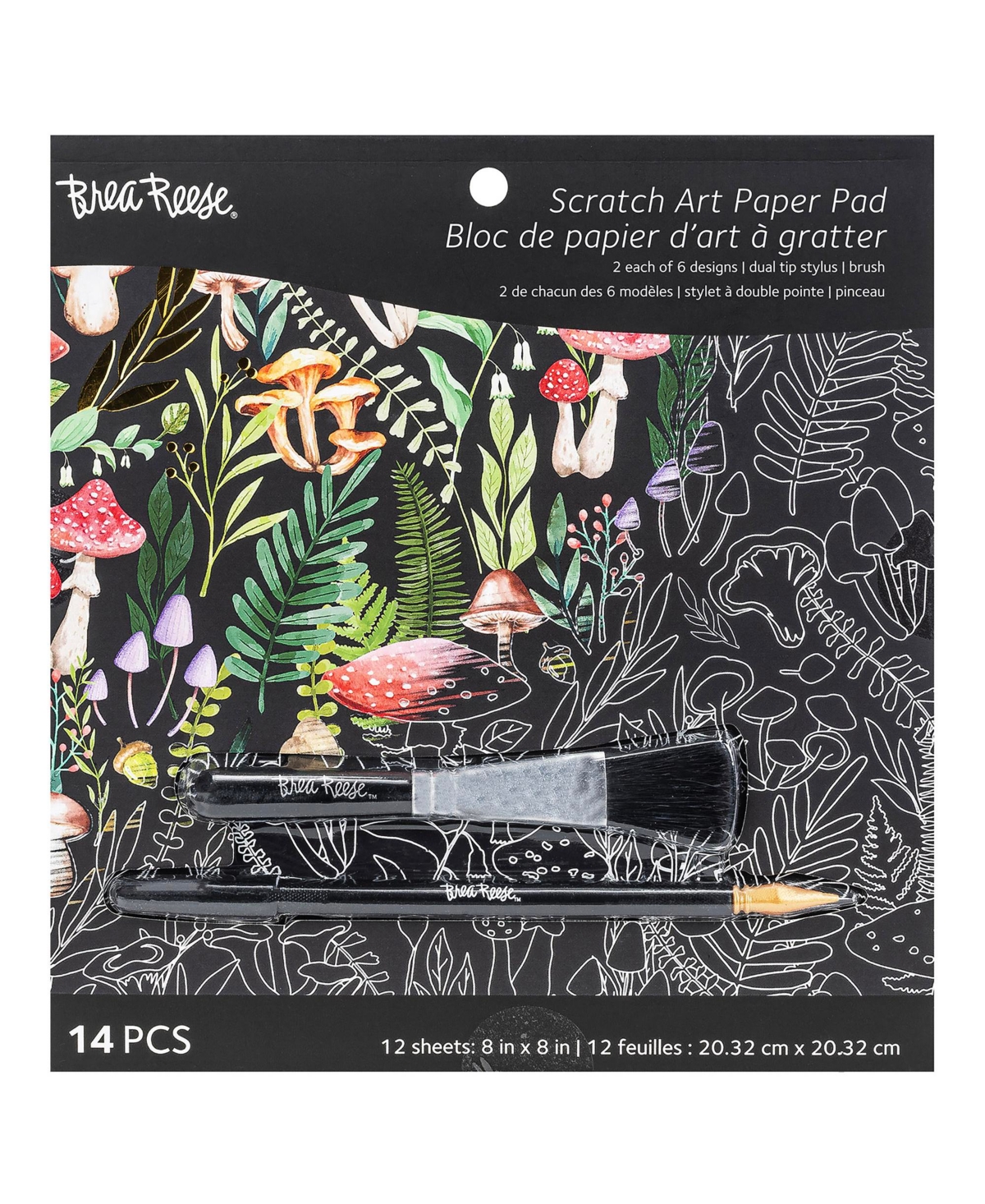 Click here for Brea Reese Scratch Art: Paper Pad - Nature prices