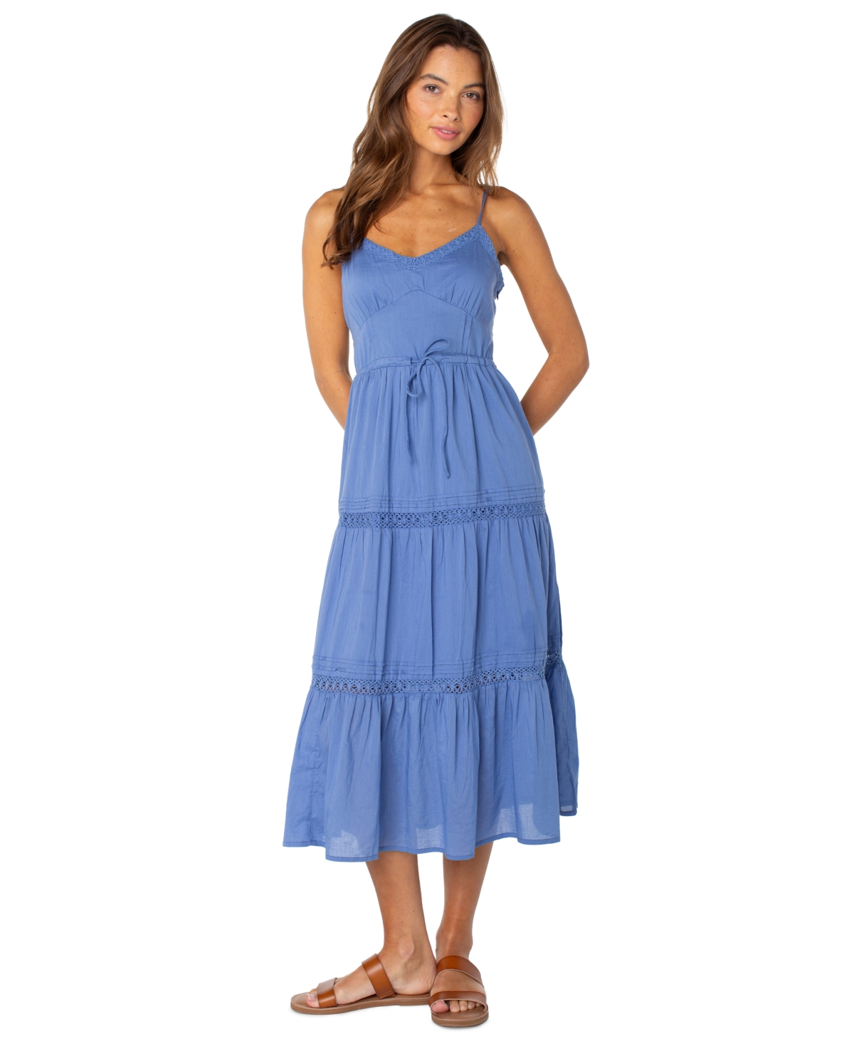 Click here for Roxy Juniors Azalea Sweetheart Neck Maxi Dress - D... prices