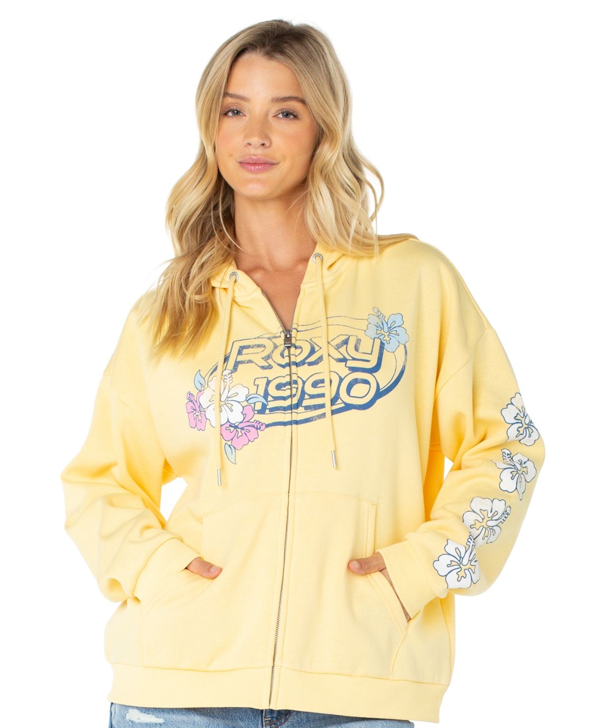 Click here for Roxy Womens Sundown Full-Zip Oversized Graphic Hoo... prices