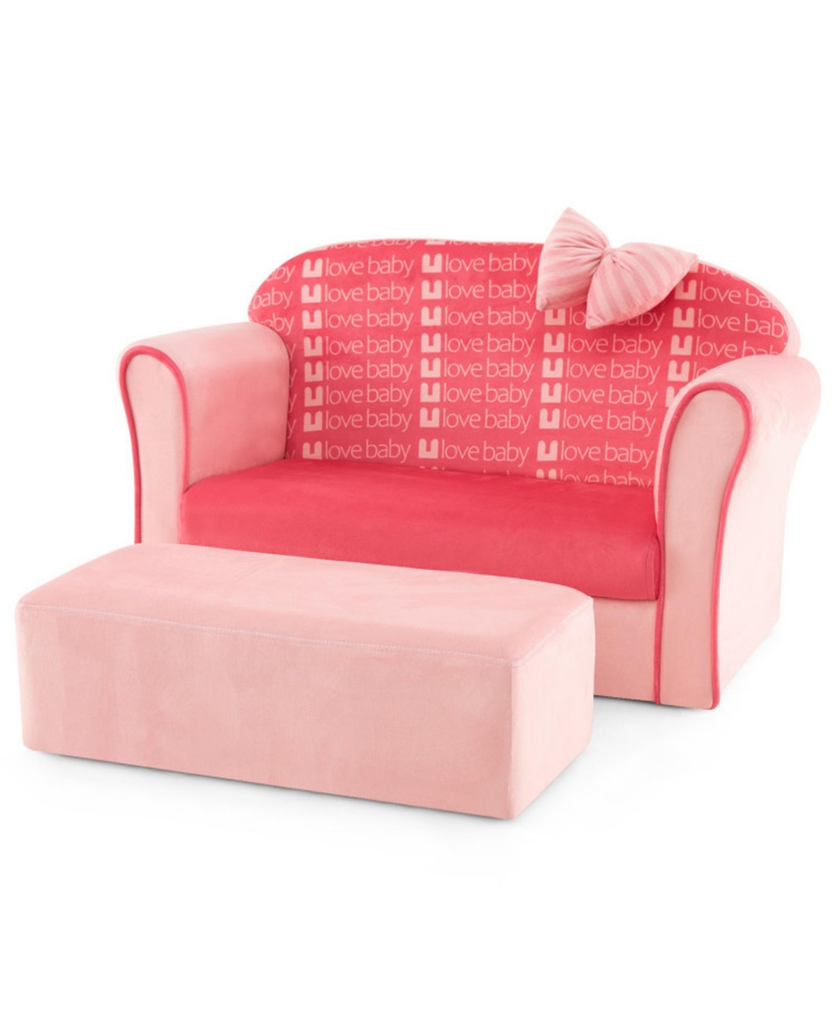 Click here for Gouun Ultra Soft Velvet Toddler Loveseat Couch wit... prices