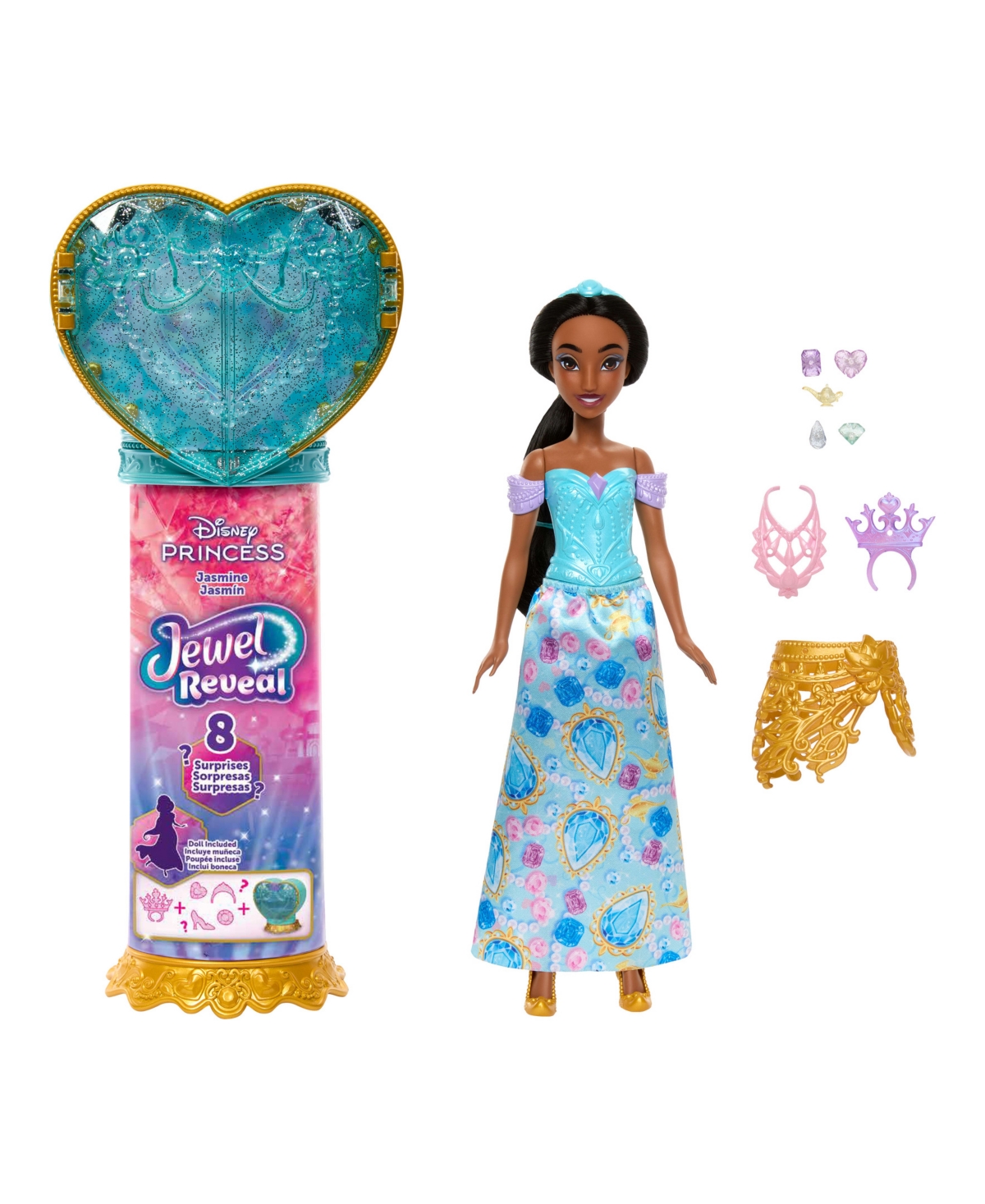 Click here for Disney Princess Jasmine Jewel Reveal 8 Surprises P... prices
