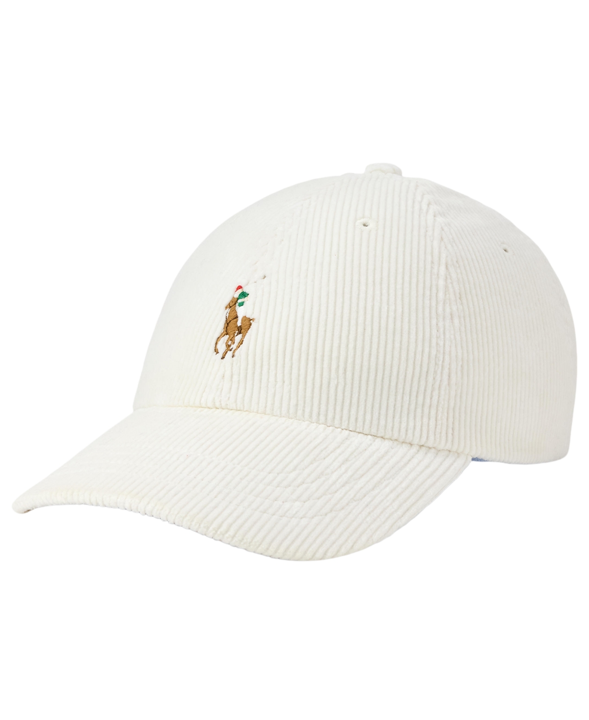 Click here for Polo Ralph Lauren Mens Corduroy Ball Cap - Warm Wh... prices